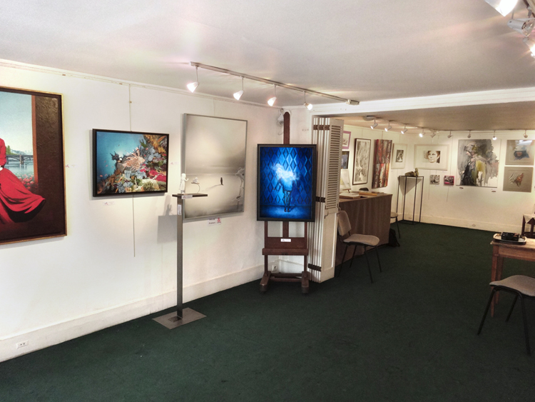 Exhibition Vert Galant Gallery – Paris – France on 2015 of artwork of ...